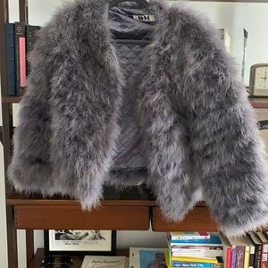 Dennis Magli | Jackets & Coats | Dennis Maglic Dream Fuzzy Jacket Grey ...
